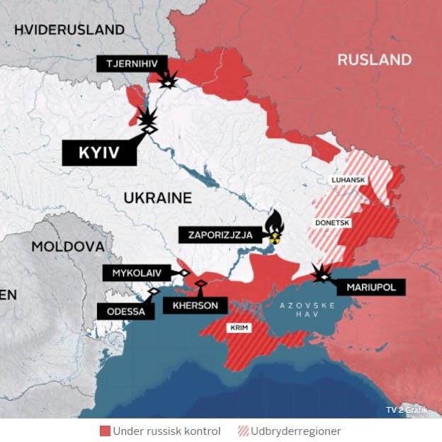 Ekspert ser tegn på særlig strategi i russisk fremrykning - TV 2 Ekspert ser tegn på særlig strategi i russisk fremrykning - TV 2